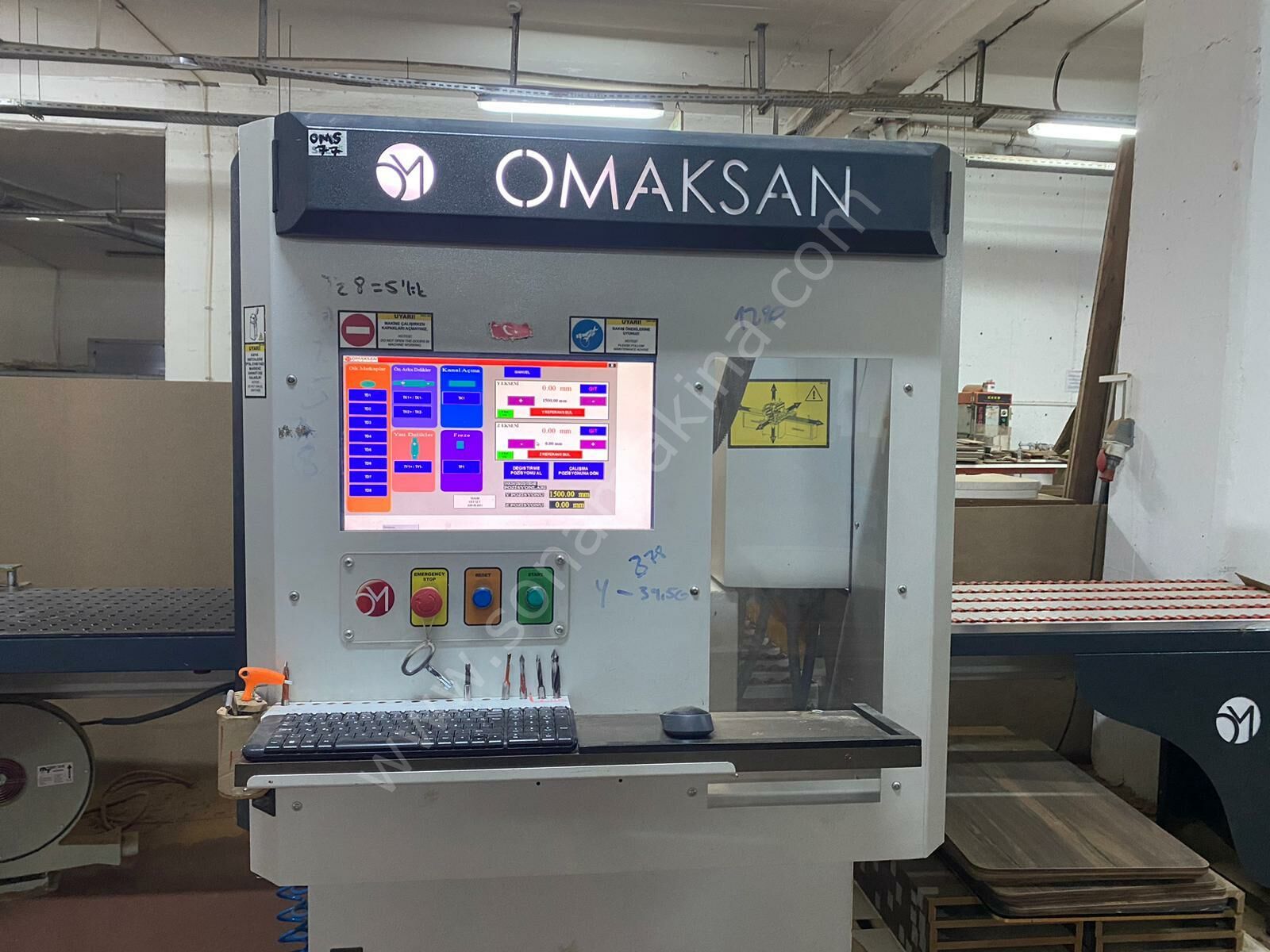 Omaksan Holemaster 4000X-LINE Çoklu Delik Cnc (2017)
