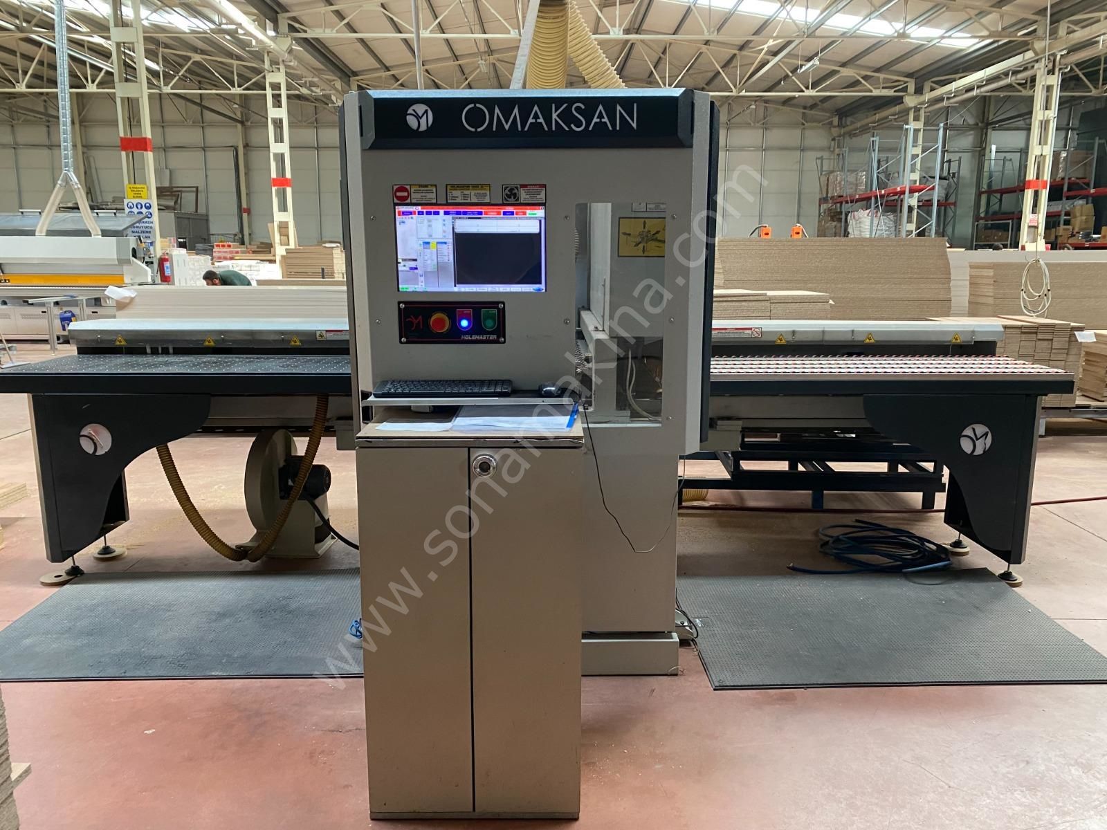 Omaksan Holemaster 4000 Xline Cnc Delik Makinesi (2018)
