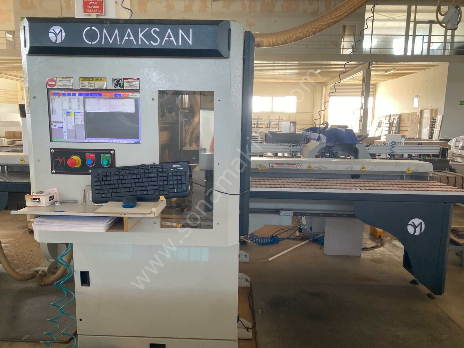 Omaksan Holemaster 4000 Xline Cnc Delik Makinesi (2018)