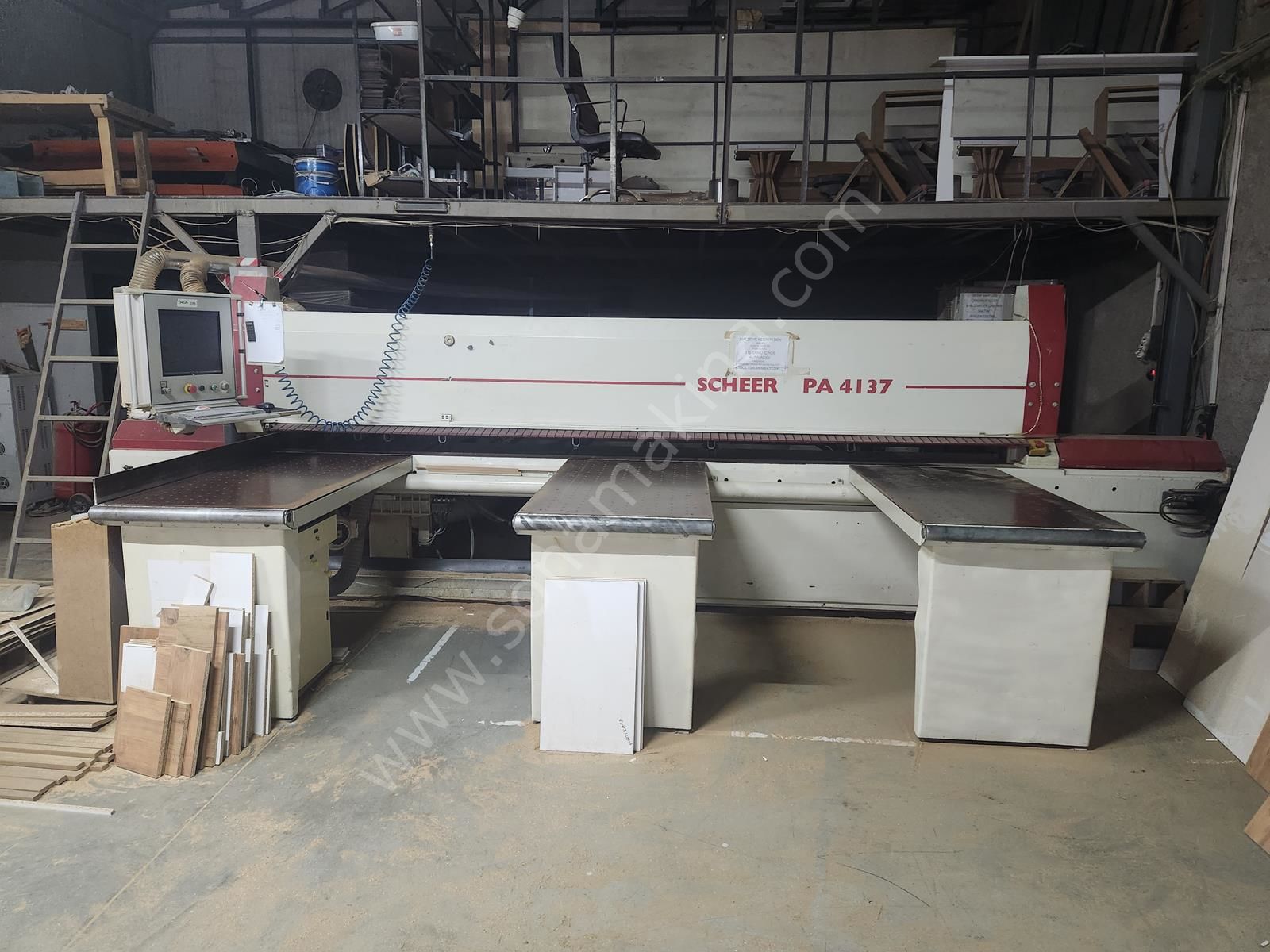 Scheer PA 4137 Panel Ebatlama Makinesi (2010) İLK EL