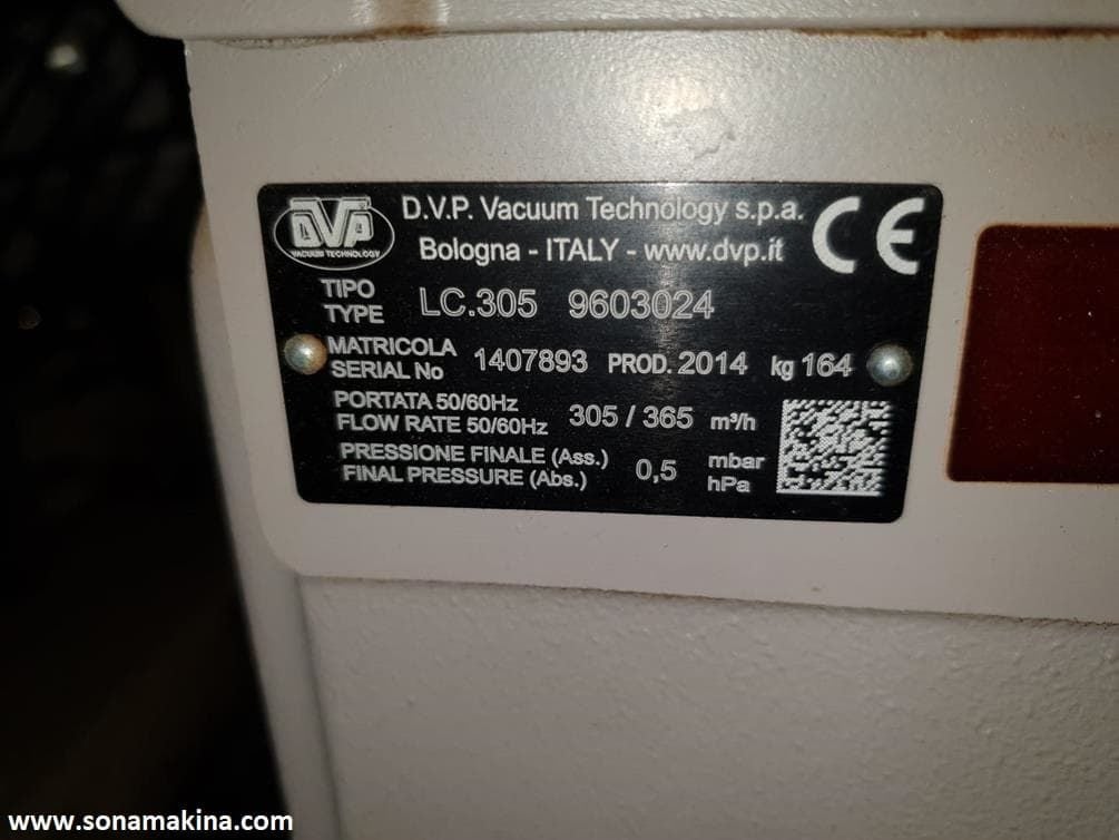 DVP LC 305 Yağlı Vakum Pompası (2014) İLK EL