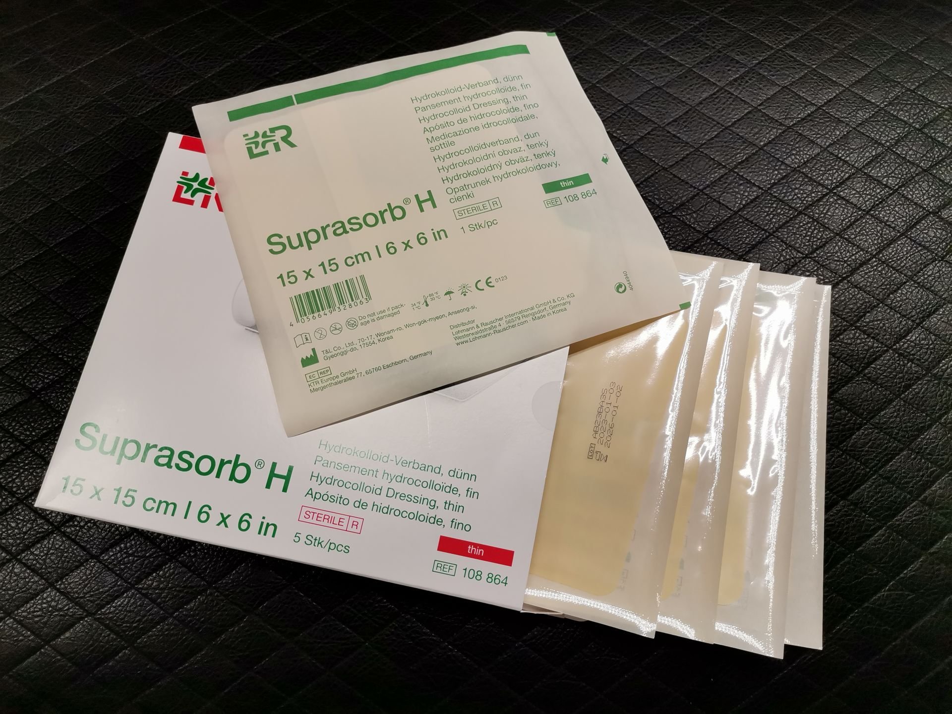108864 Suprasorb H Thin 15x15cm Hidrokolloid Yara Örtüsü 5 adet - Su ...