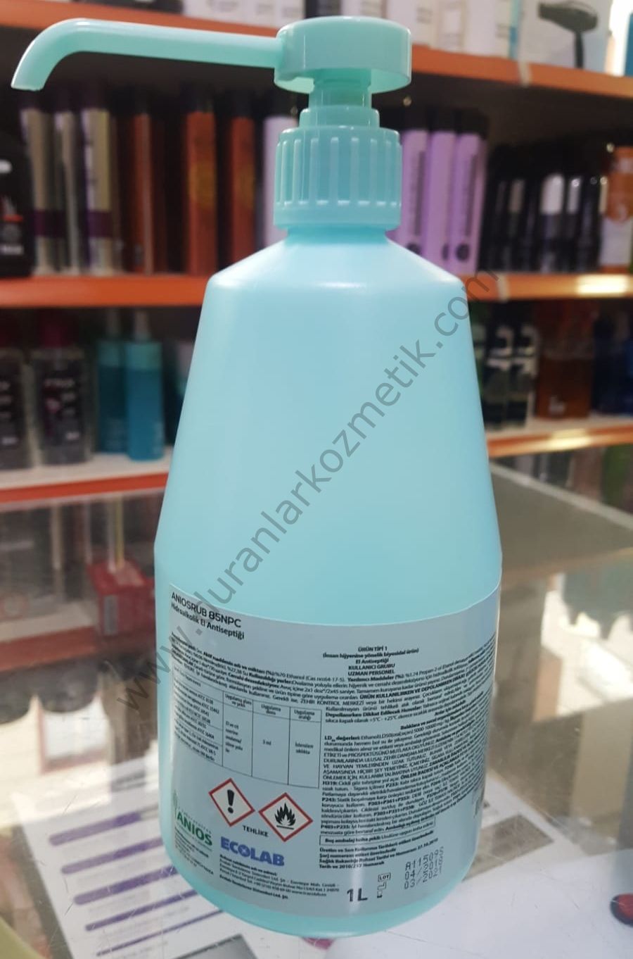 Dentasept aniosrub 85NPC Hidroalkolik el - vücut antiseptiği 1000 ml