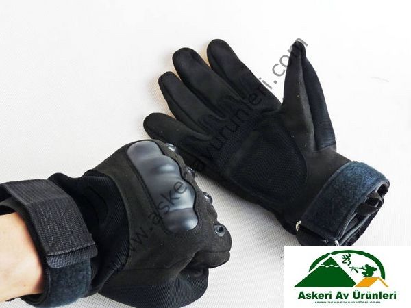 KORUMALI TACTİCAL ELDİVEN - SİYAH KORUMALI TACTİCAL ELDİVEN - TACTİCAL - Eldiven & Bere ...