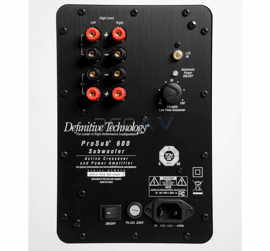 DEFINITIVE ProCinema 600 Ev Sineması Hoparlör Sistemi