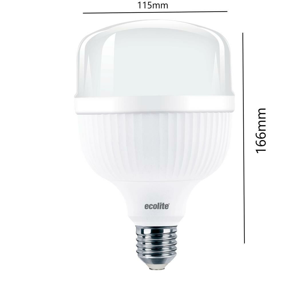 Ecolite 38W (200W) Jumbo LED Ampul 3000K Sarı Işık E27 Duylu Ecolite 38W (200W) Jumbo LED Ampul ...
