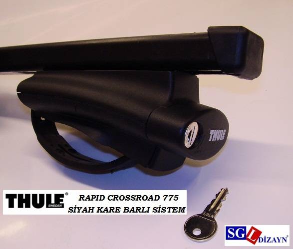 THULE RAPID CROSSROAD 775 (SİYAH KARE BARLI) TAŞIYICI SİSTEM