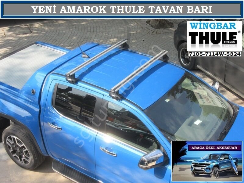 YENİ AMAROK THULE TAVAN BARLARI WingBar YENİ AMAROK AKSESUARLARI