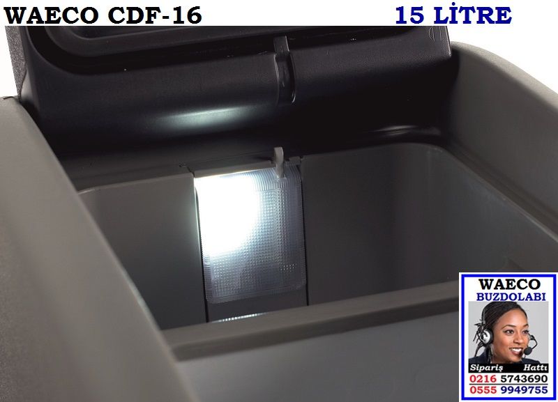 WAECO BUZDOLABI CDF-16 COOLFREEZE CDF-16 (15 LİTRE) KOMPRESÖRLÜ BUZDOLABI