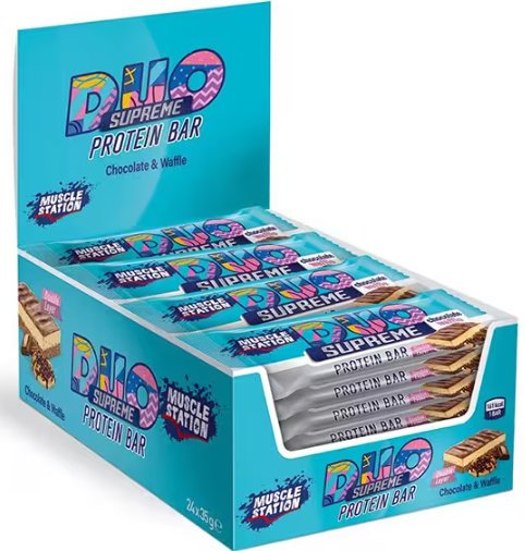 Muscle Station Supreme Duo Chocolate & Waffle-24lu kutu | Muscle Station