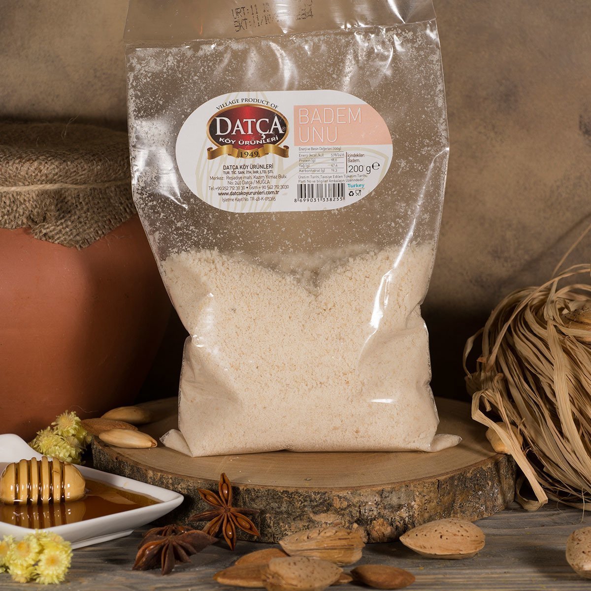 Datça Badem Unu 200 Gr - Datça Köy Ürünleri