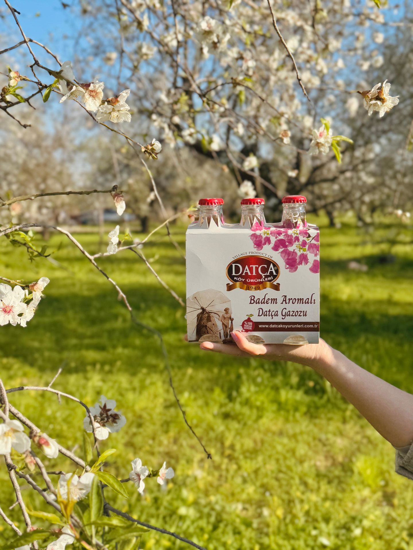 Datça Badem Aromalı Gazoz 6'LI - Datça Köy Ürünleri