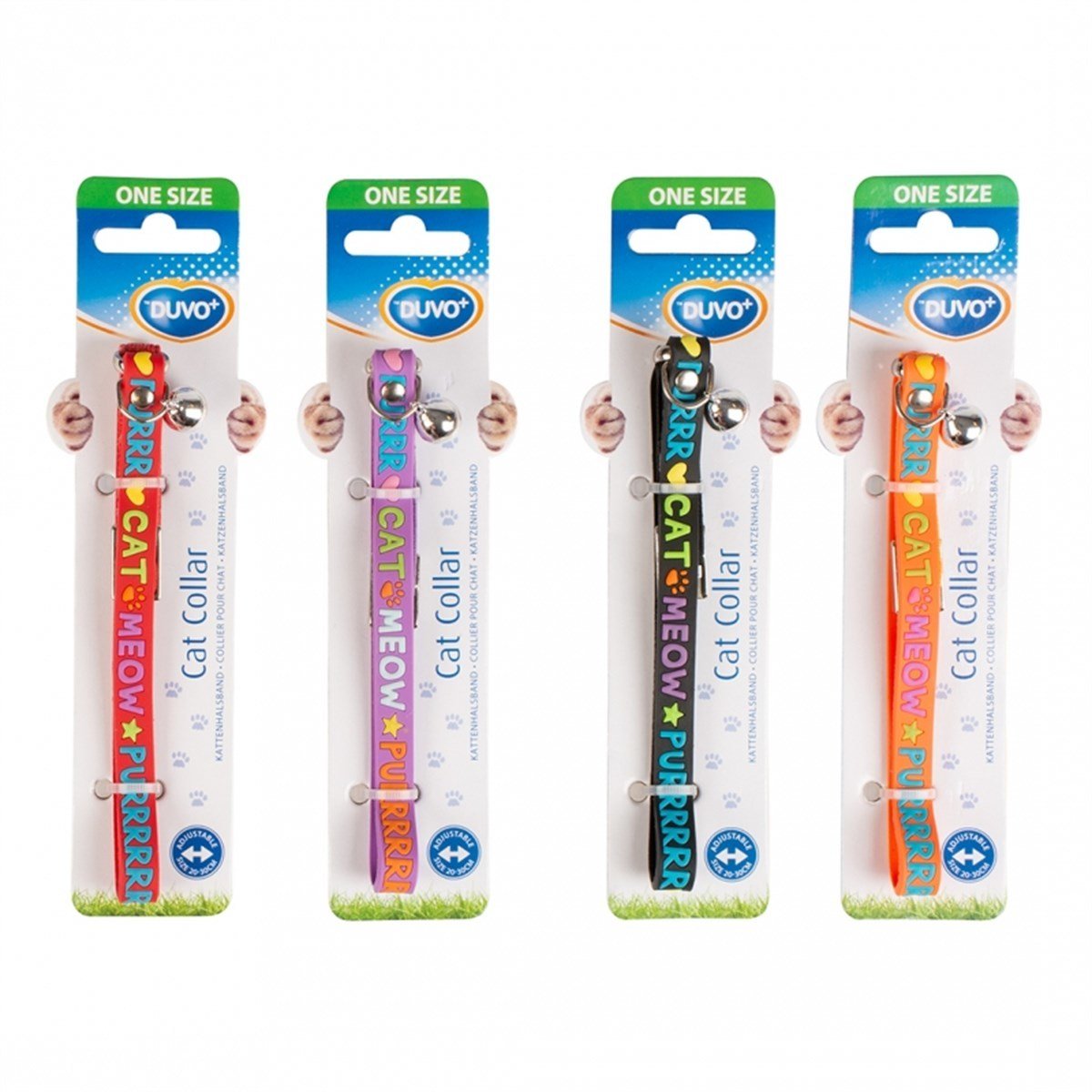 Duvo+ Cat Collar Meow Kedi Tasması 1 Adet | Petza