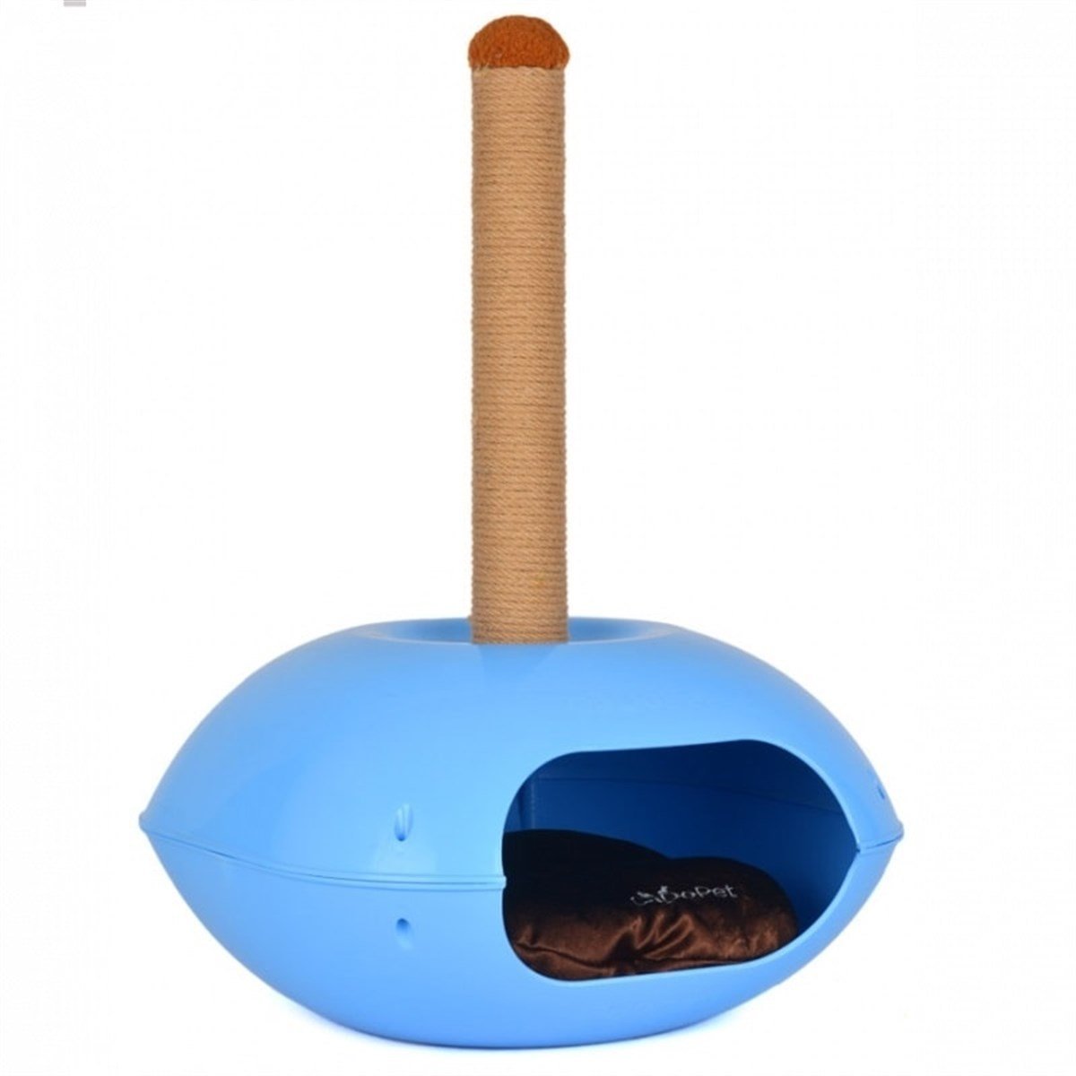 Cado Pet Minderli Tırmalamalı Kedi Evi | Petza