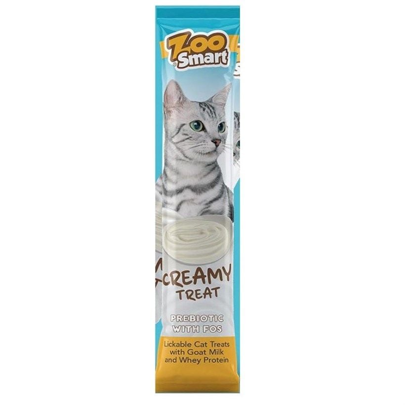 ZooSmart Creamy Treat Tavuk Ciğerli Kedi Ödülü 4x15 Gr | Petza