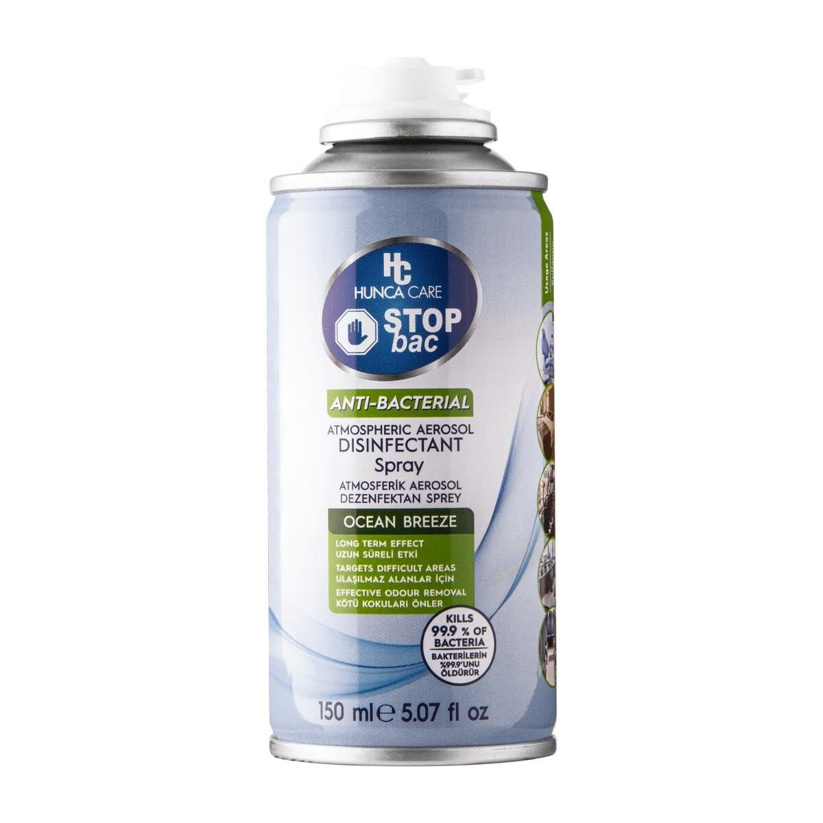 Hunca Care Stop bac Dezenfektan Sprey 150 Ml Antibakteriyel Atmosferik ...