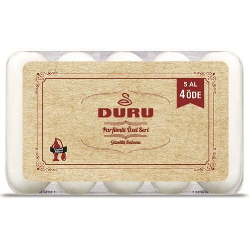 Duru Güzellik Sabunu ( 5 x 70g ) 350 Gr 50.Yıl Parfümlü Özel Üretim,Duru,Kozmetik & Kişisel ...