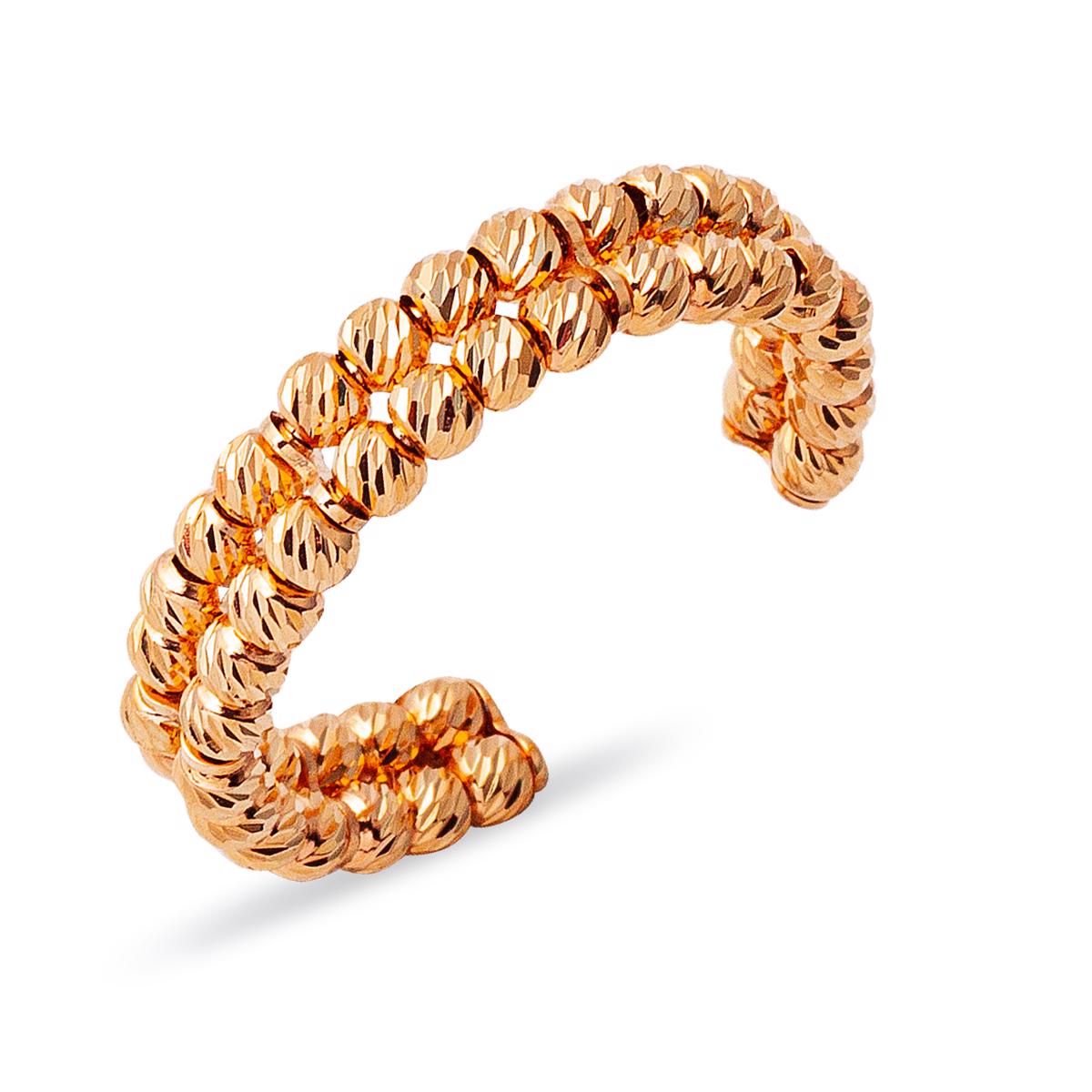 Dorika 14 Ayar Rose Altın Yüzük ｜ Bilezikci Dorika Toplu Yüzük