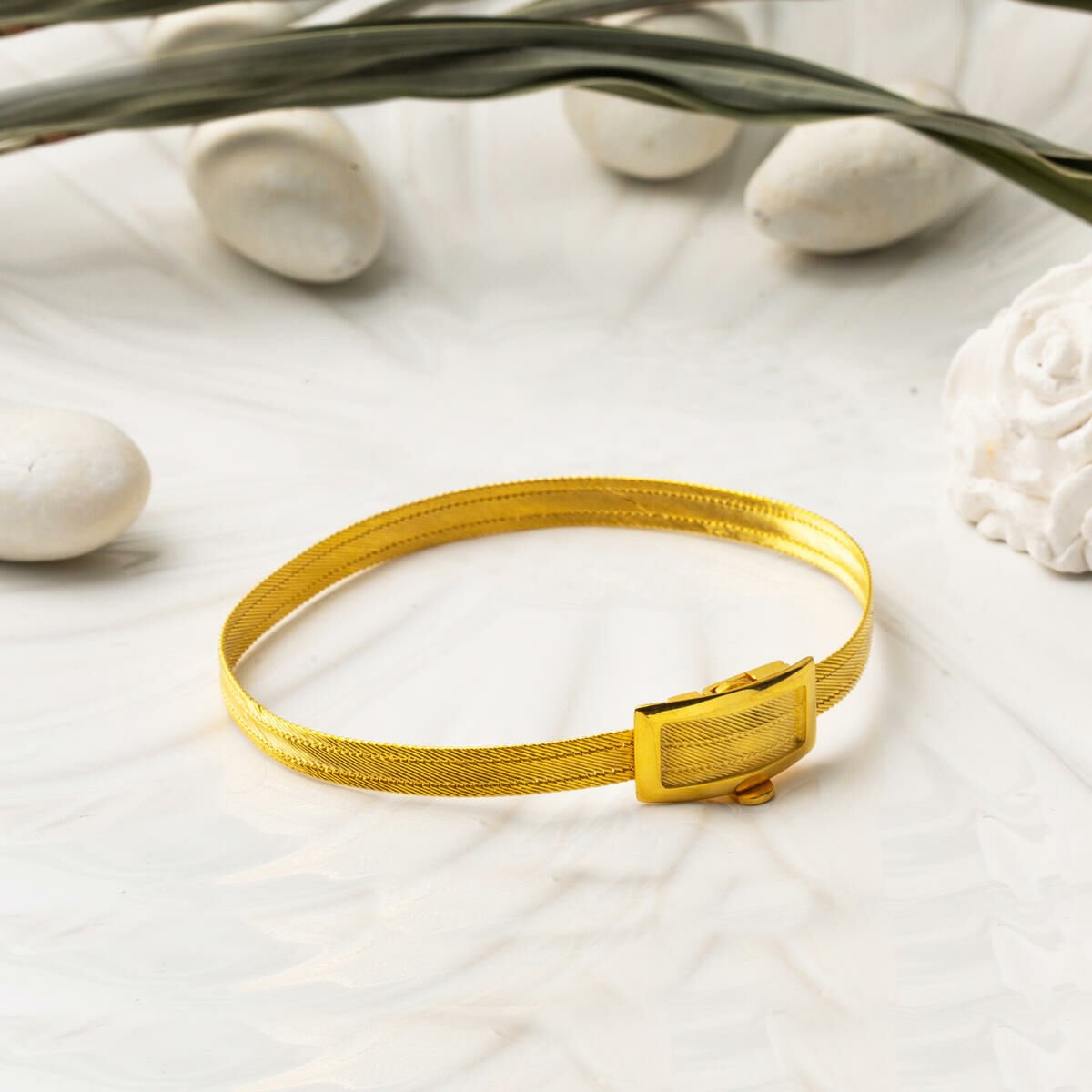 Klasik Tokalı 3 Sıra Trabzon Hasır Altın Set 14 Ayar ｜ Bilezikci 14 ...