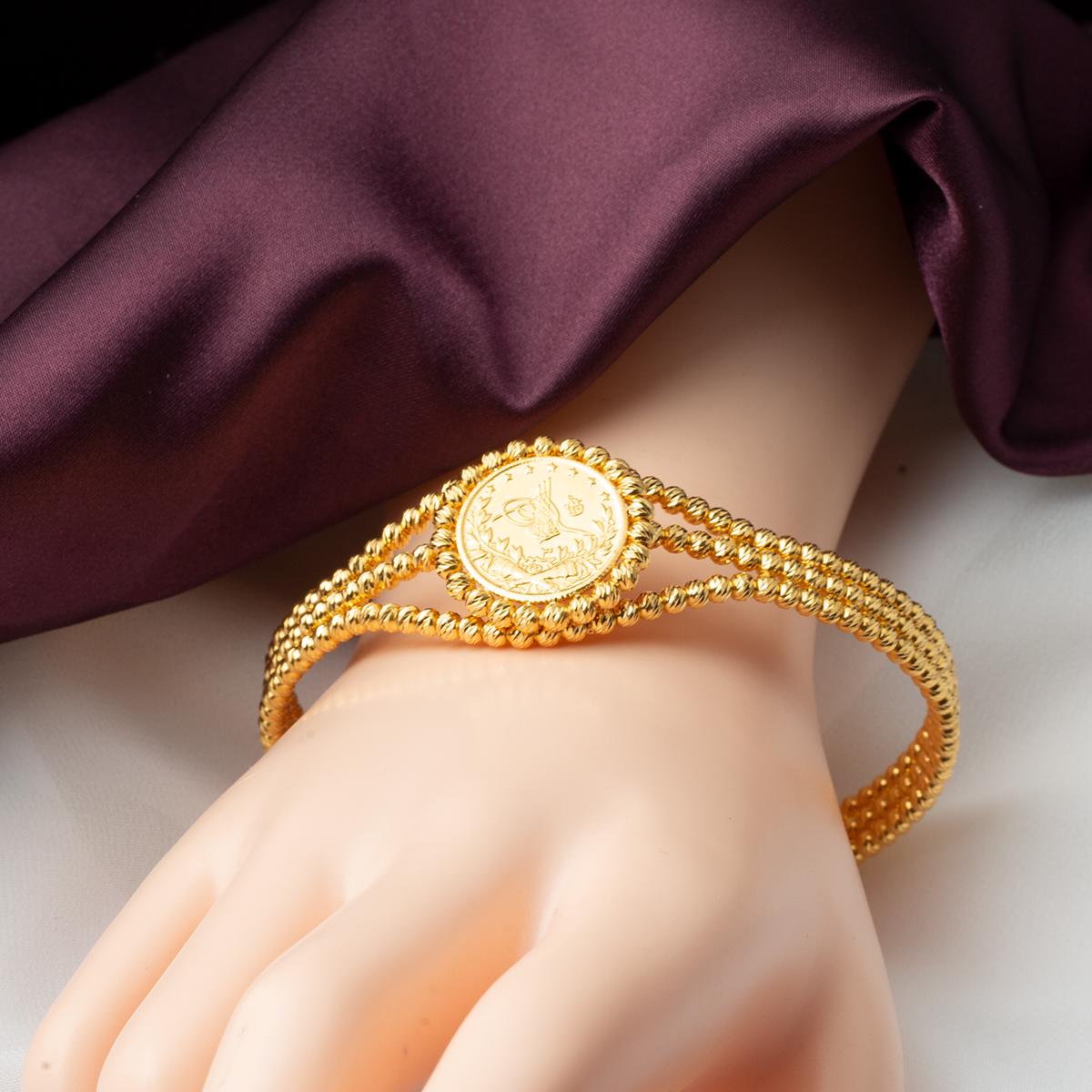 Reşatlı 22 Ayar Kelepçe Altın Bilezik ｜ Bilezikci 22 Ayar Kelepçe Bilezik