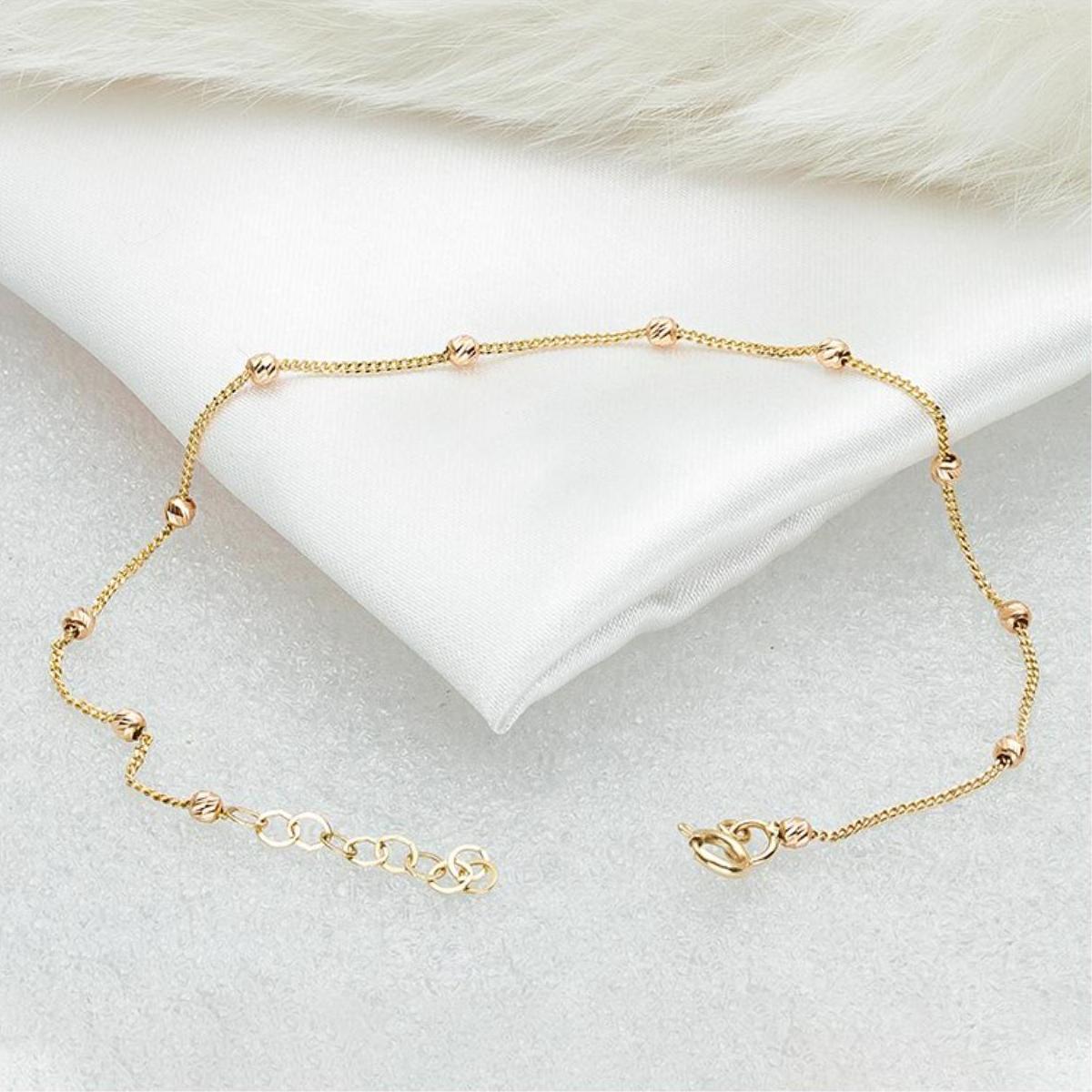 Rose Toplu 14 Ayar Altın Bileklik ｜ Bilezikci Dorika Toplu Bileklik