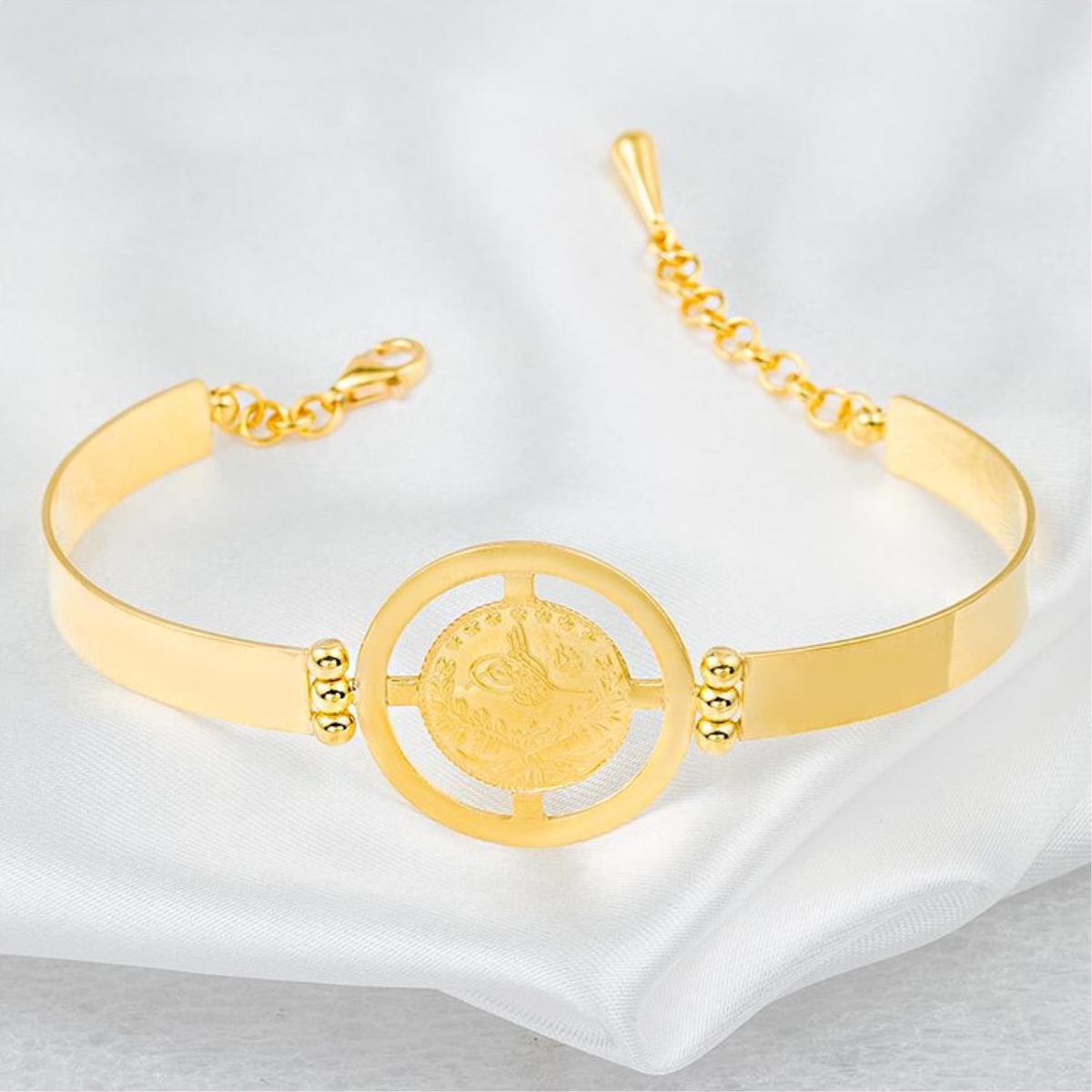 Reşat Altınlı 22 Ayar Altın Hareketli Bileklik ｜ Bilezikci Reşat ...