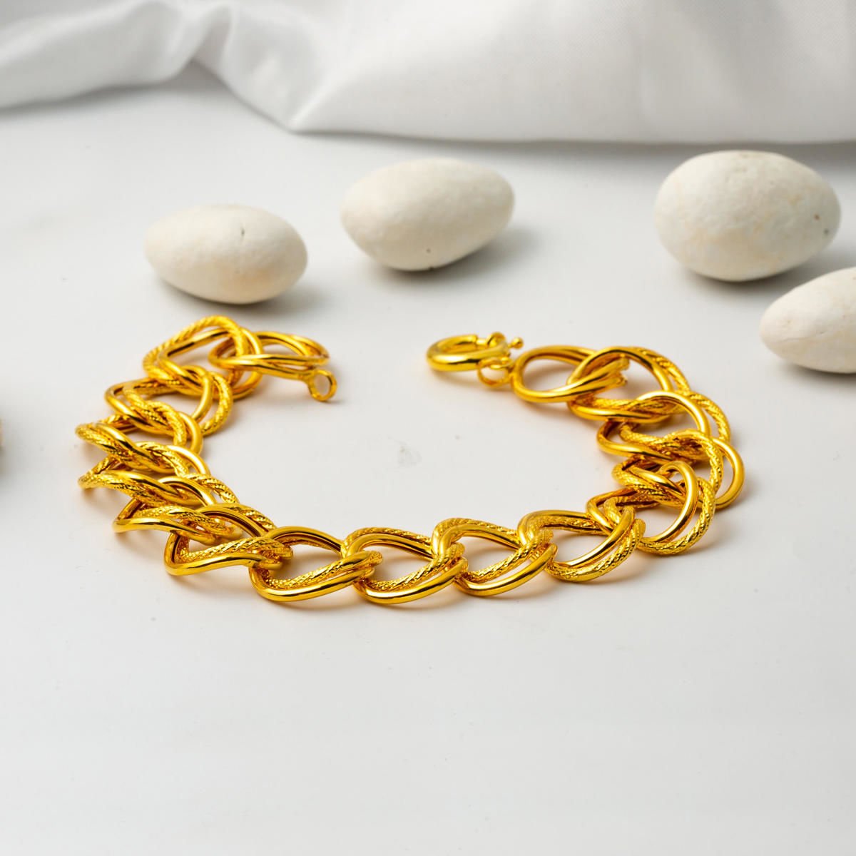 14 Ayar Samanyolu Altın Bileklik ｜ Bilezikci Samanyolu Bileklik