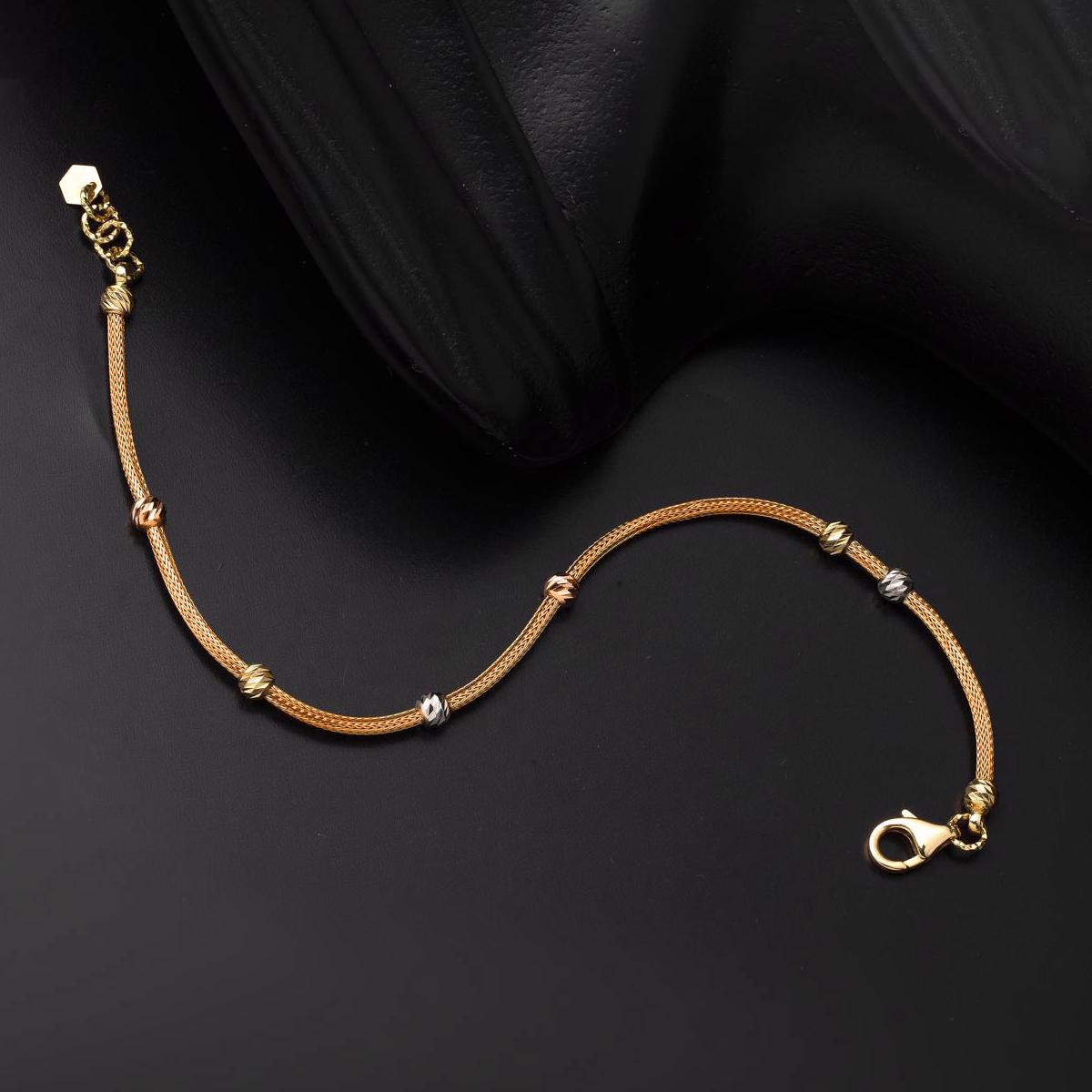 Dorika Toplu Rose Altın Bileklik ｜ Bilezikci Dorika Toplu Bileklik