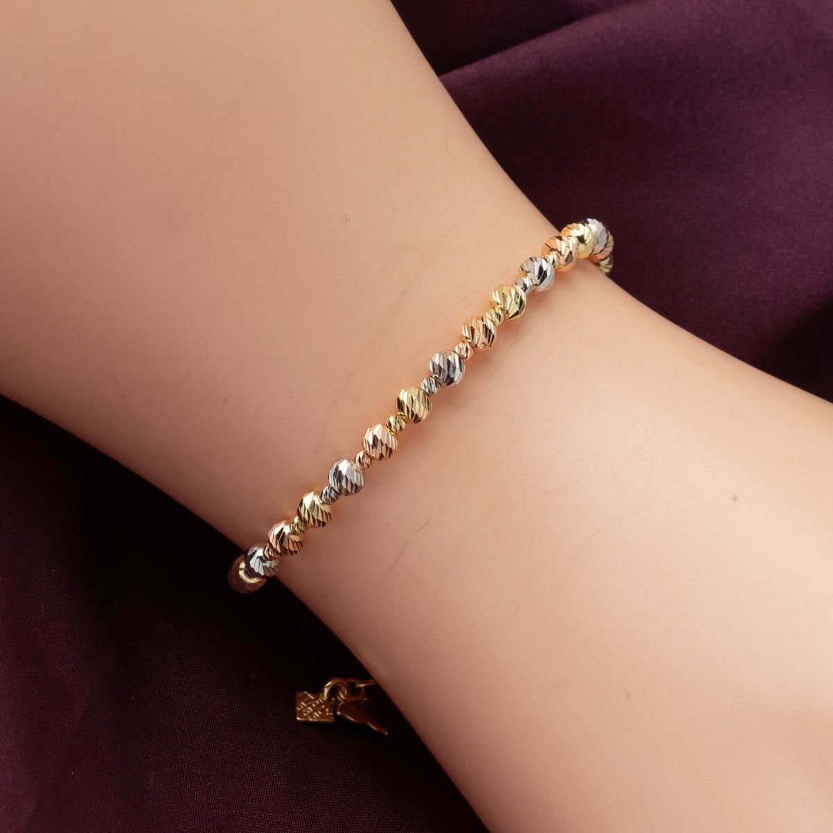 Dorika 14 Ayar Bayan Altın Bileklik ｜ Bilezikci Dorika Toplu Bileklik