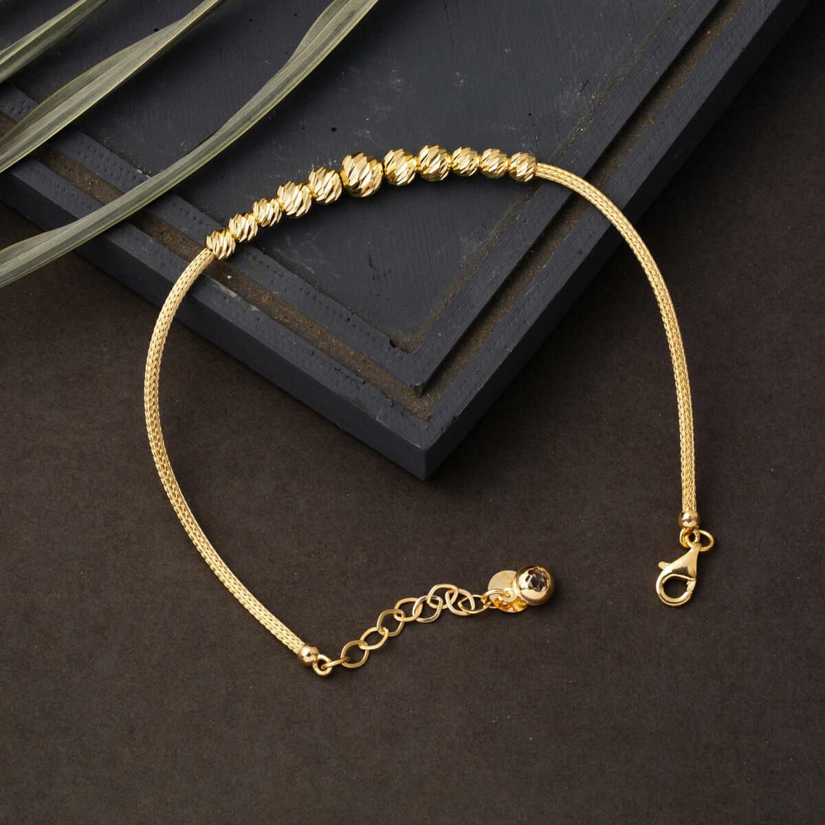 14 Ayar Dorika Toplu Kalze Altın Bileklik ｜ Bilezikci Dorika Toplu Bileklik