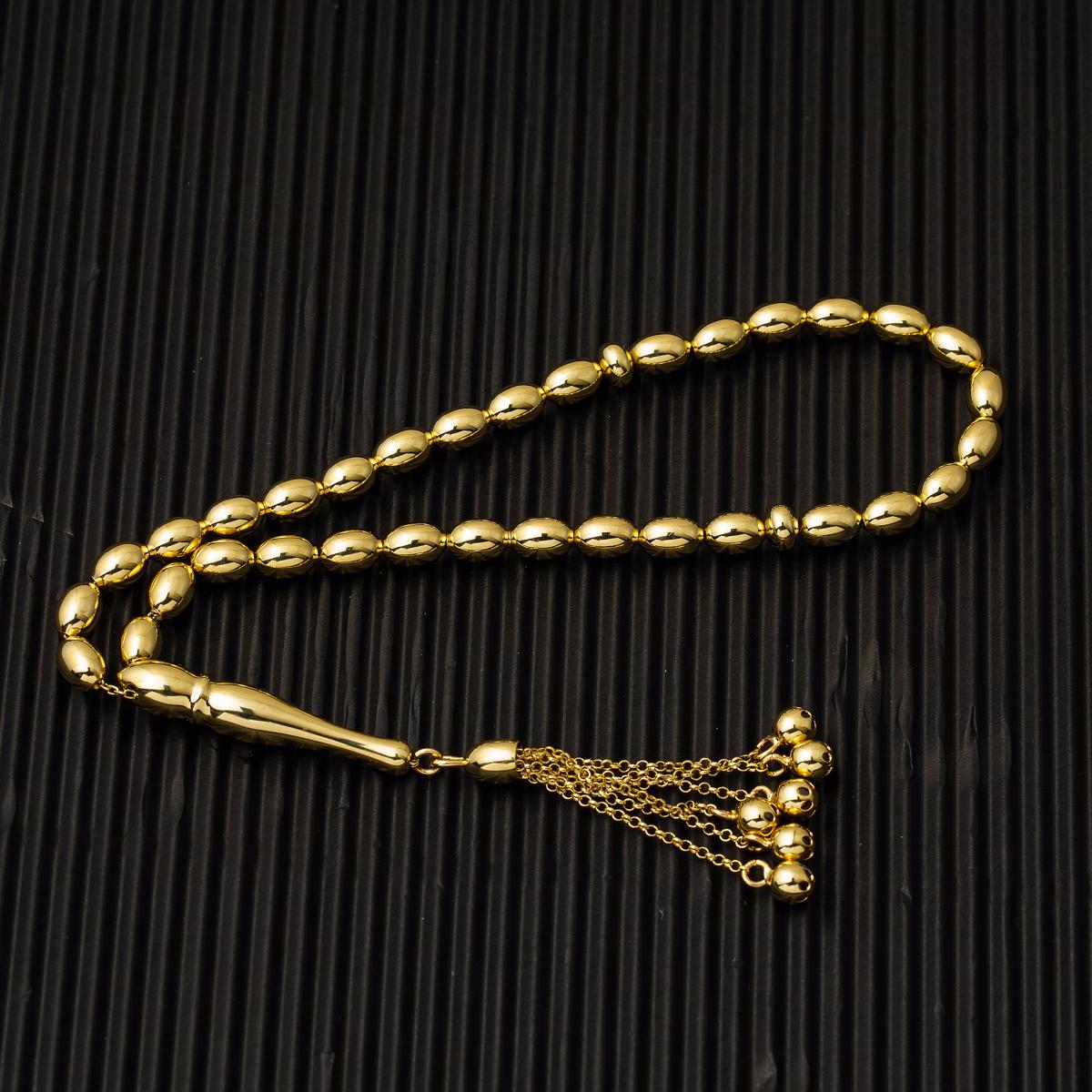 14 Ayar Altın Tesbih ｜ Bilezikci Altın Tespih