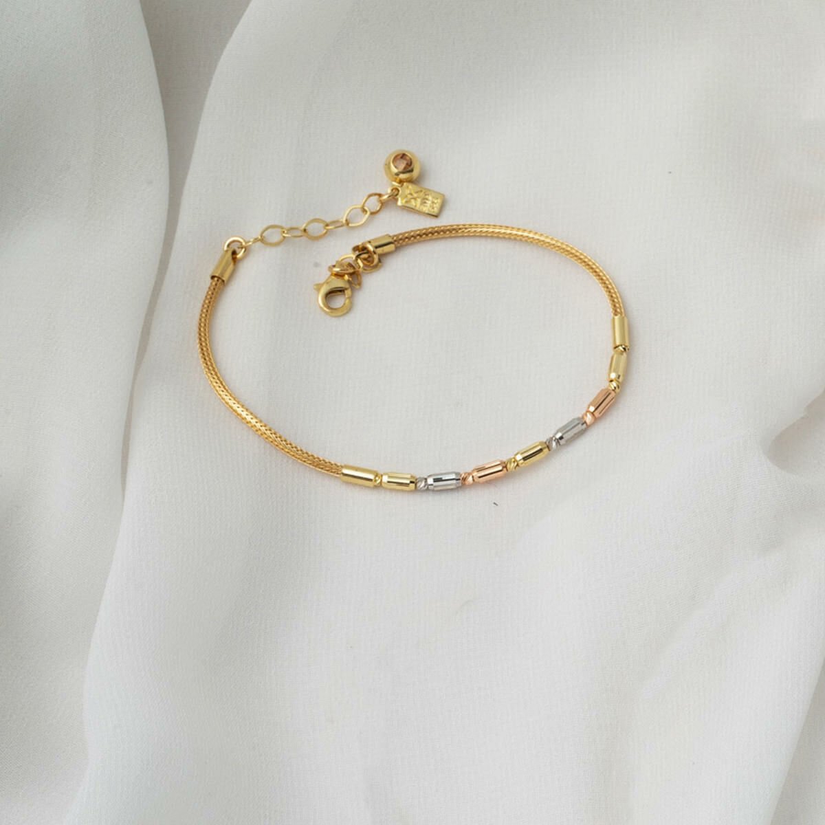 14 Ayar Dorikalı Kalze Altın Bileklik ｜ Bilezikci Dorika Toplu Bileklik