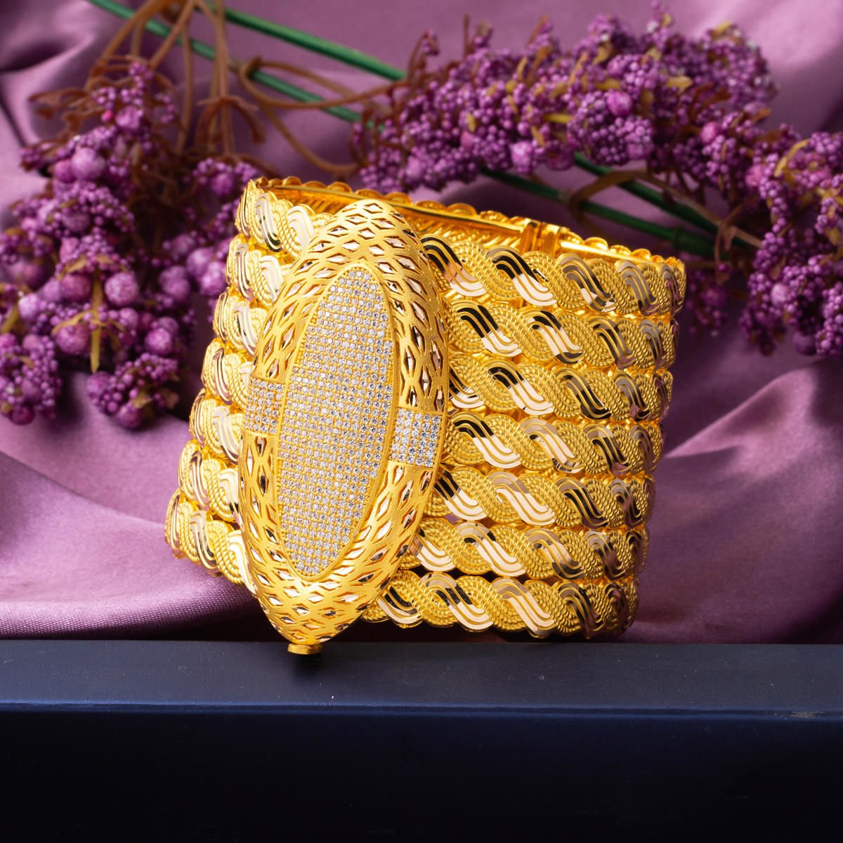 Trabzon Örgülü Trend Altın Kelepçe Bilezik ｜ Bilezikci Burma Kelepçe ...