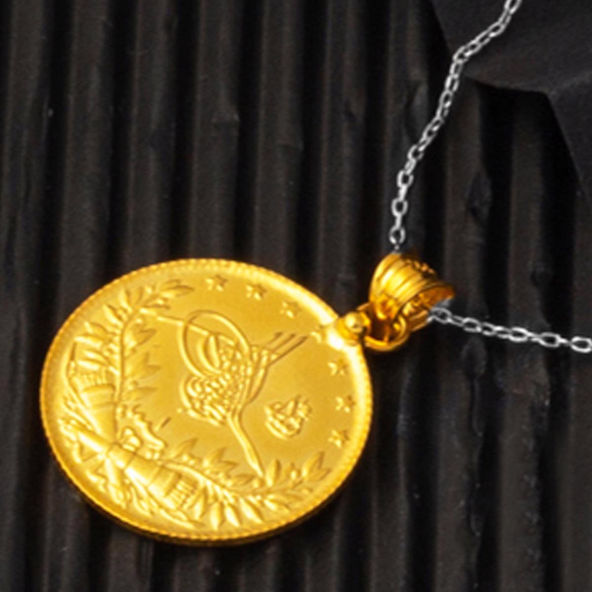 Reşat 2,5 Luk 22 Ayar Altın Kolye Ucu ｜ Bilezikci Reşat Altını