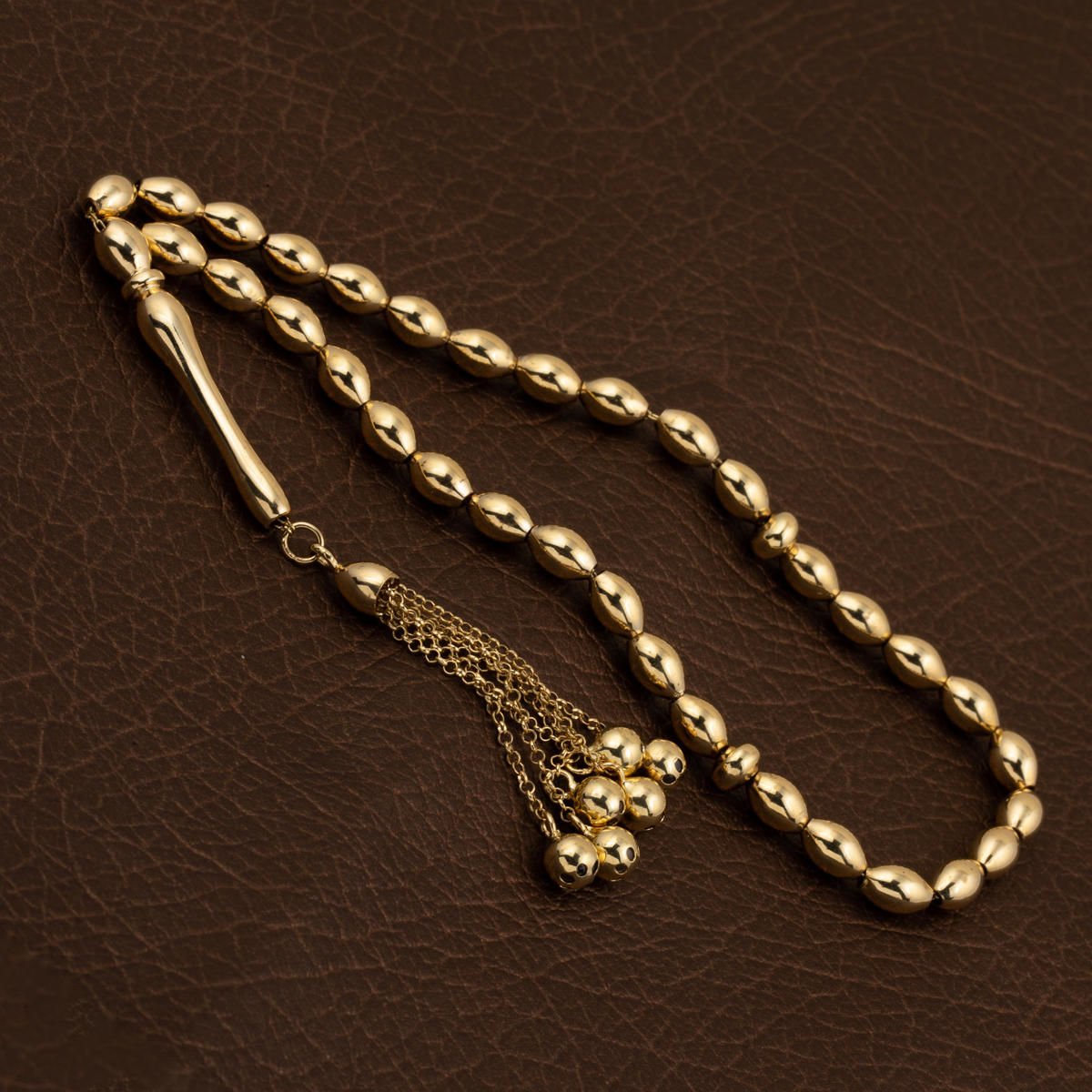 Doğu Bey Altın Tesbih 14 Ayar ｜ Bilezikci Altın Tespih