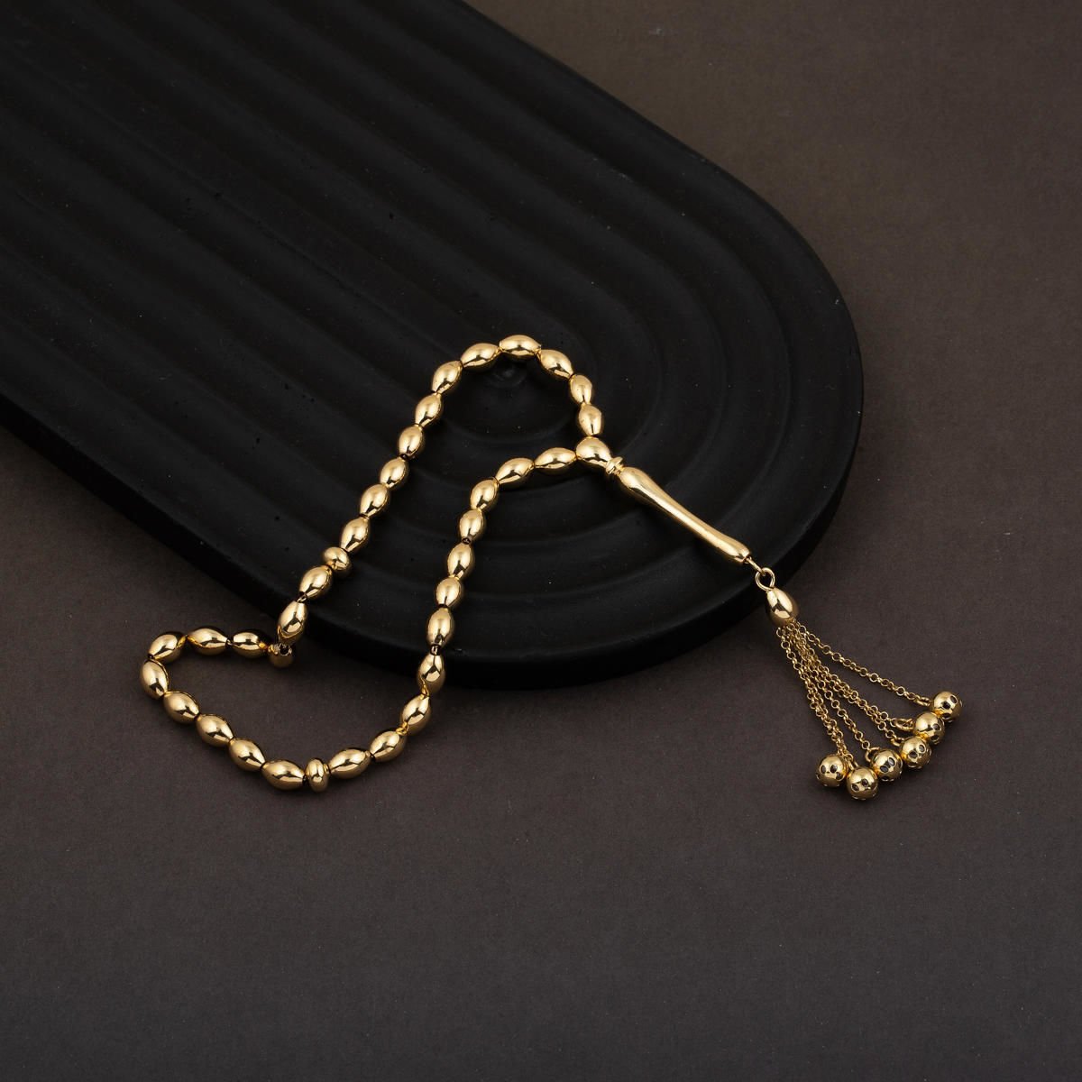 Doğu Bey Altın Tesbih 14 Ayar ｜ Bilezikci Altın Tespih