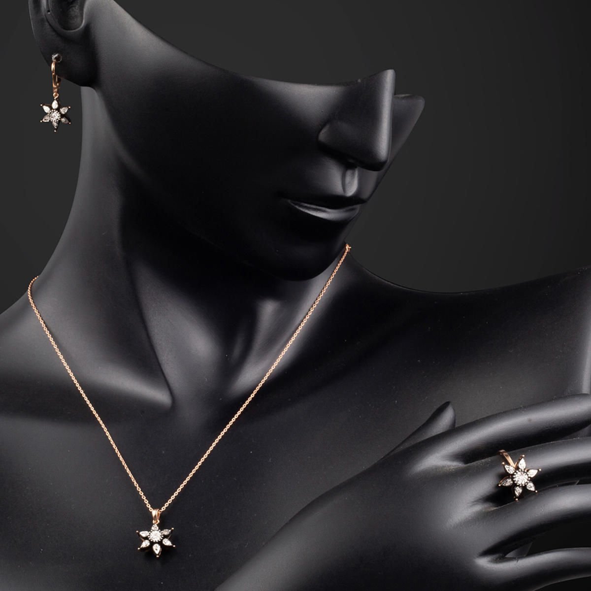 Yıldız Elmas Set Takımı ｜ Zer Diamond Elmas Set