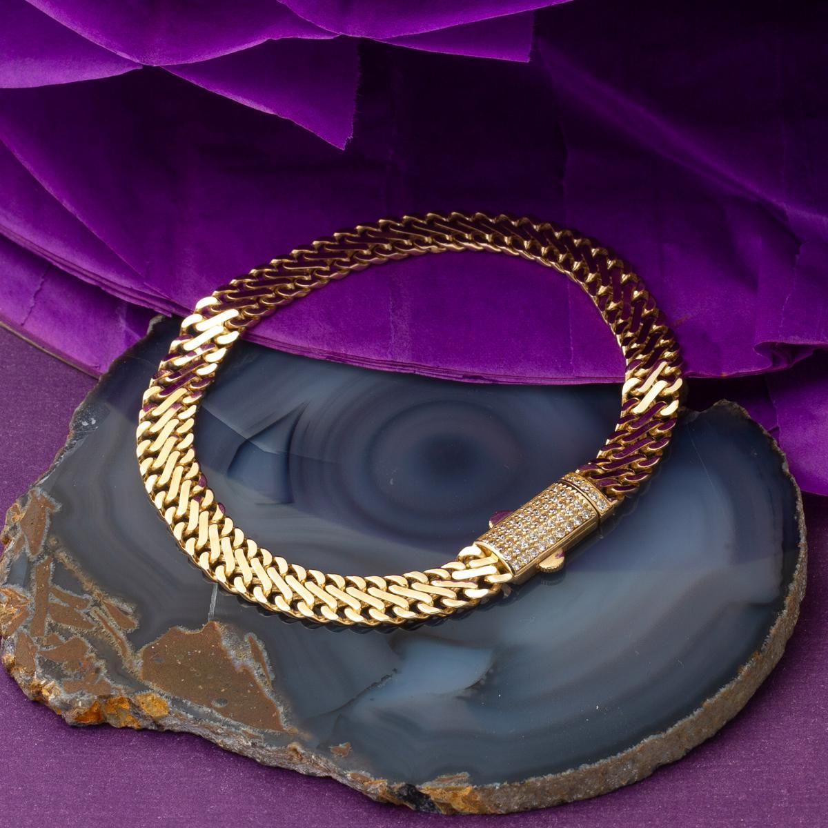 Viyana Örme Zincirli 14 Ayar Altın Bileklik ｜ Bilezikci Halka - Zincir ...