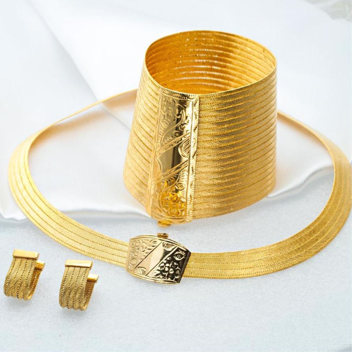 21 Sıralı Taşsız Trabzon Hasır Altın Set ｜ Bilezikci 8 Ayar Trabzon ...