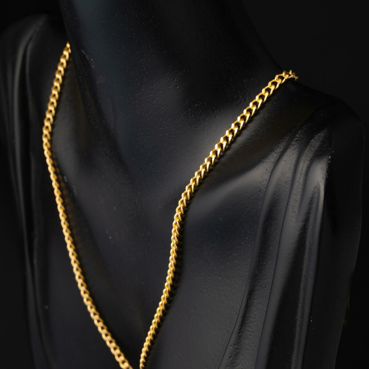 22 Ayar Gurmet Altın Zincir Kolye 50 cm. ｜ Bilezikci 22 Ayar Zincir