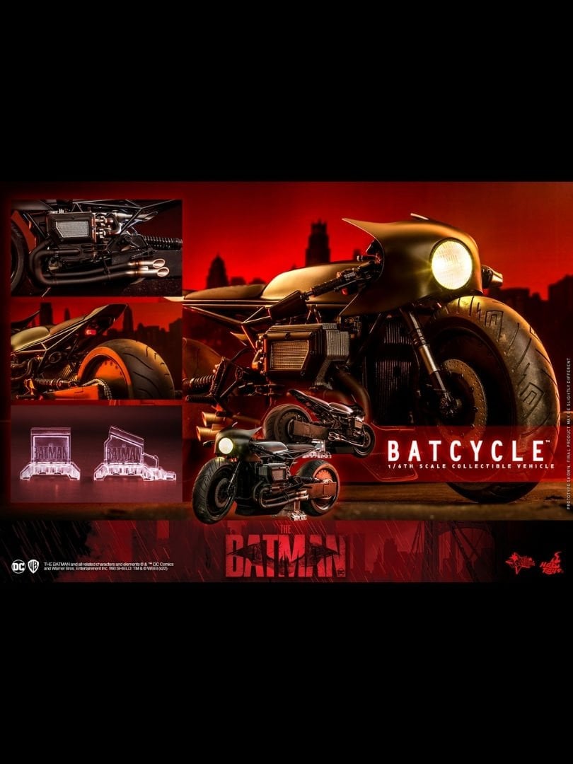 The Batman (2022) - Batcycle 1/6 Scale Koleksiyon Aracı