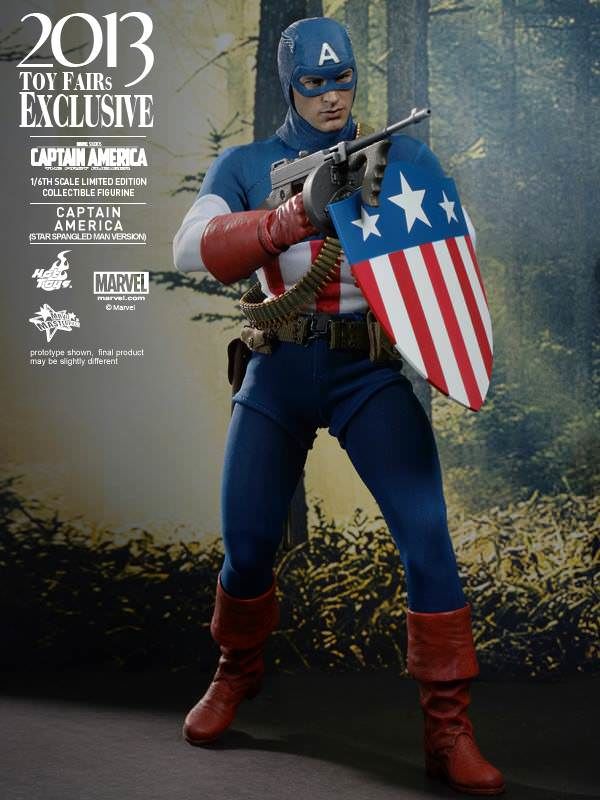 Captain America: The First Avenger - Captain America (Star Spangled Man ...