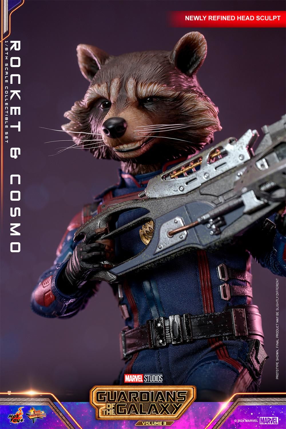 Guardians of the Galaxy Vol. 3 - Rocket and Cosmo 1/6 Scale Koleksiyon ...