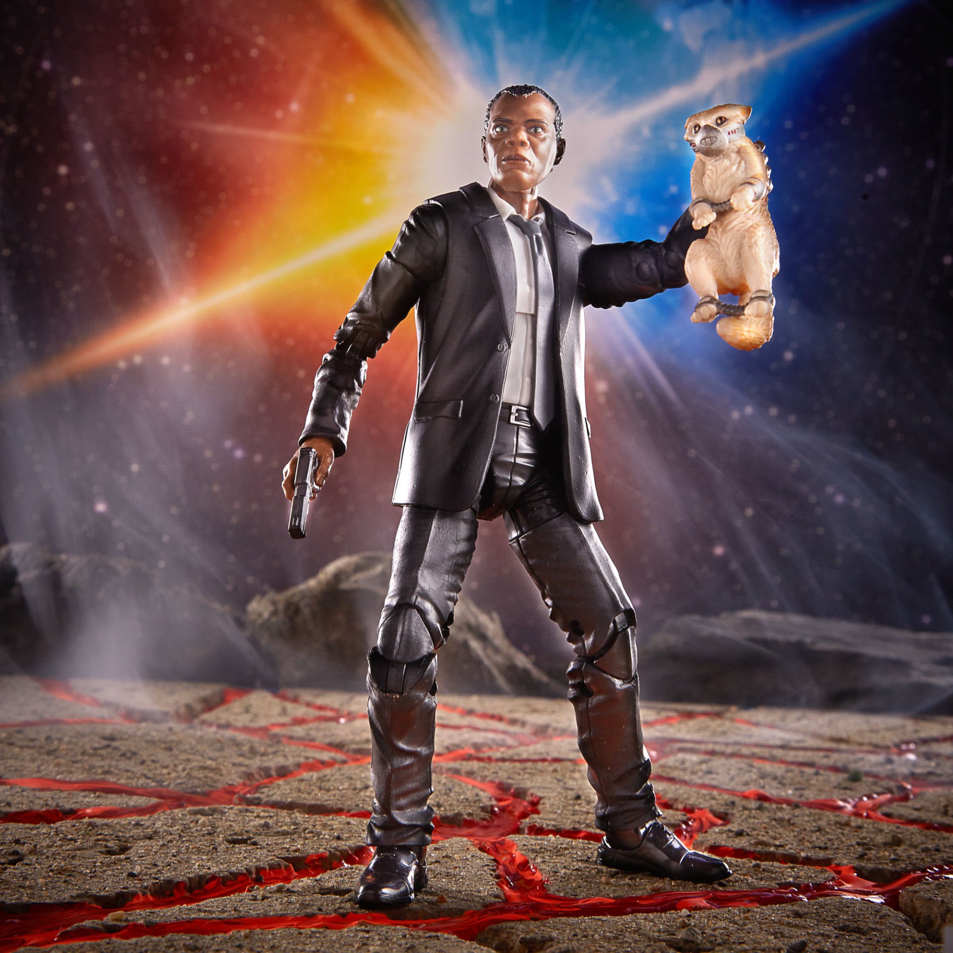 Captain Marvel - Marvel Legends Nick Fury (Kree Sentry BAF)