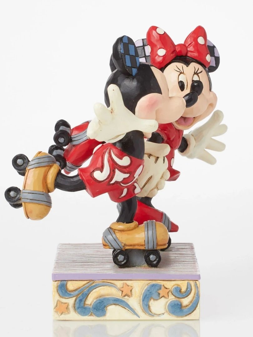 Disney Traditions - Mickey and Minnie Mouse Rollar Skating Heykel