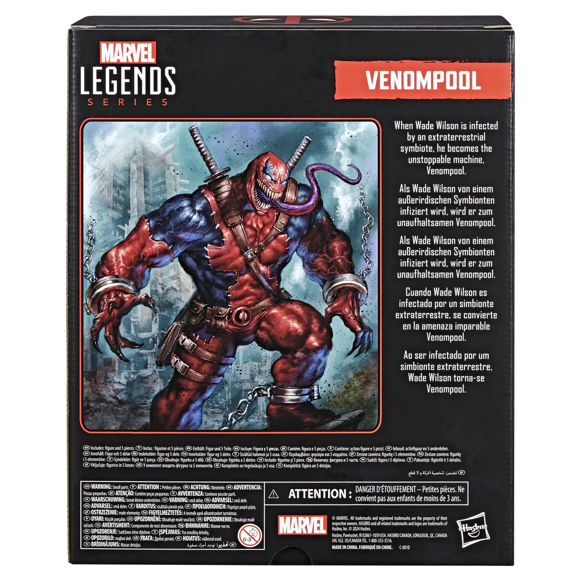 Marvel Legends Venompool Deluxe (Deadpool Comics) Aksiyon Figürü