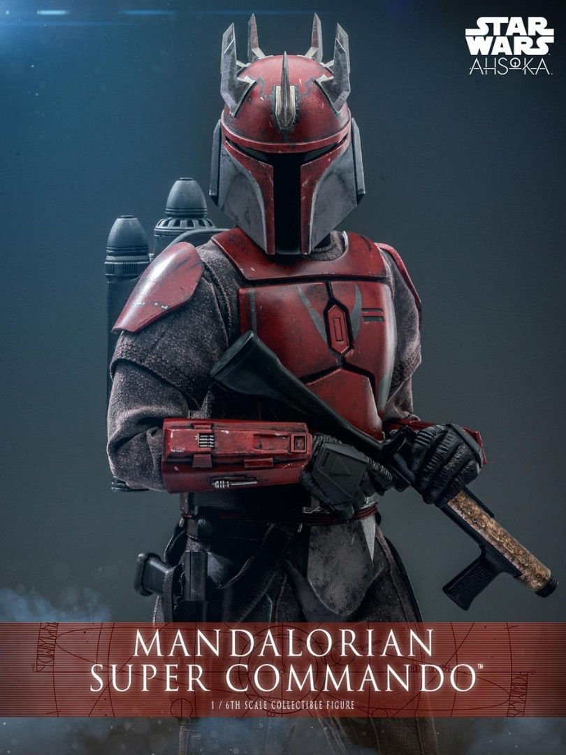 Star Wars: Ahsoka - Mandalorian Super Commando Captain 1/6 Scale ...